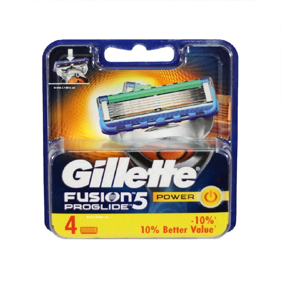 تیغ یدک ژیلت مدل فیوژن پاور پنج تیغ بسته4تایی Gillette FUSION5 PROGLIDE ...